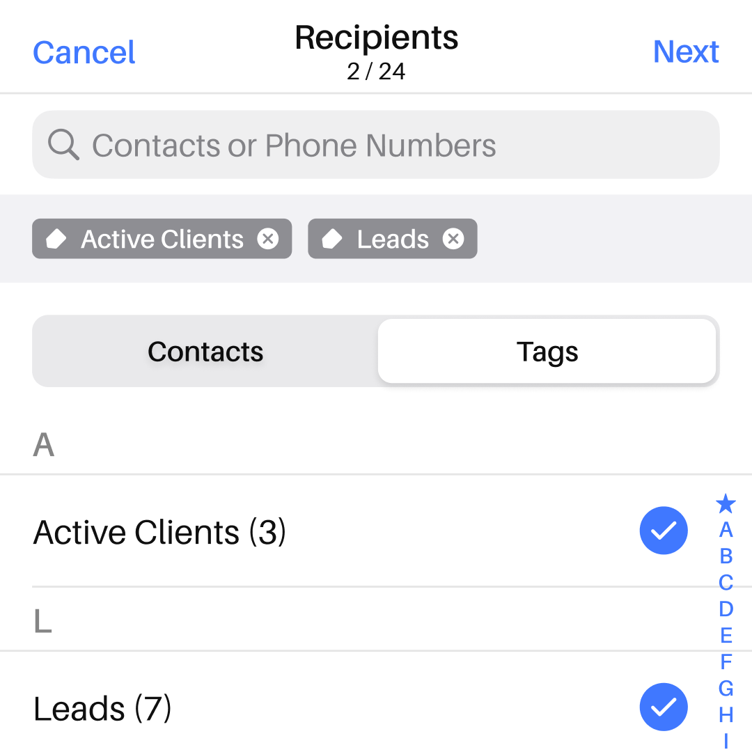 Feature Guide: Contact Management – Index by Pinger