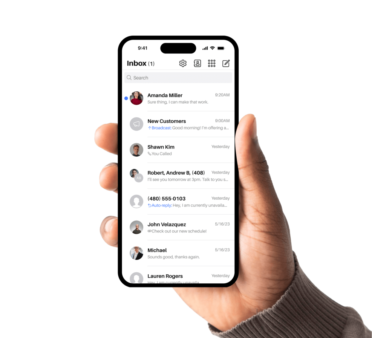 Index by Pinger – Better business communication at your fingertips.